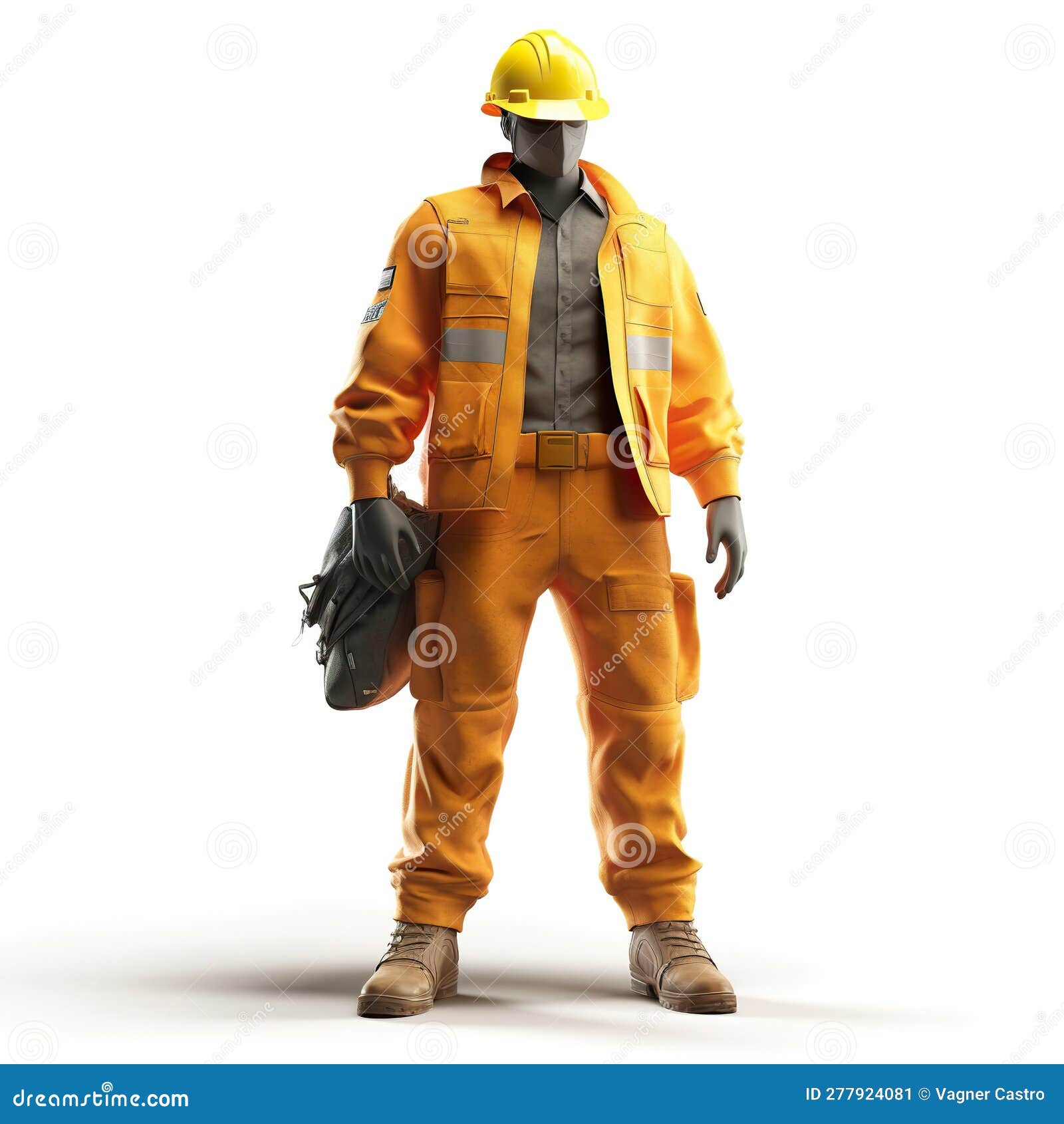 Illustration of Construction Workers Work Jacket Stock Illustration ...
