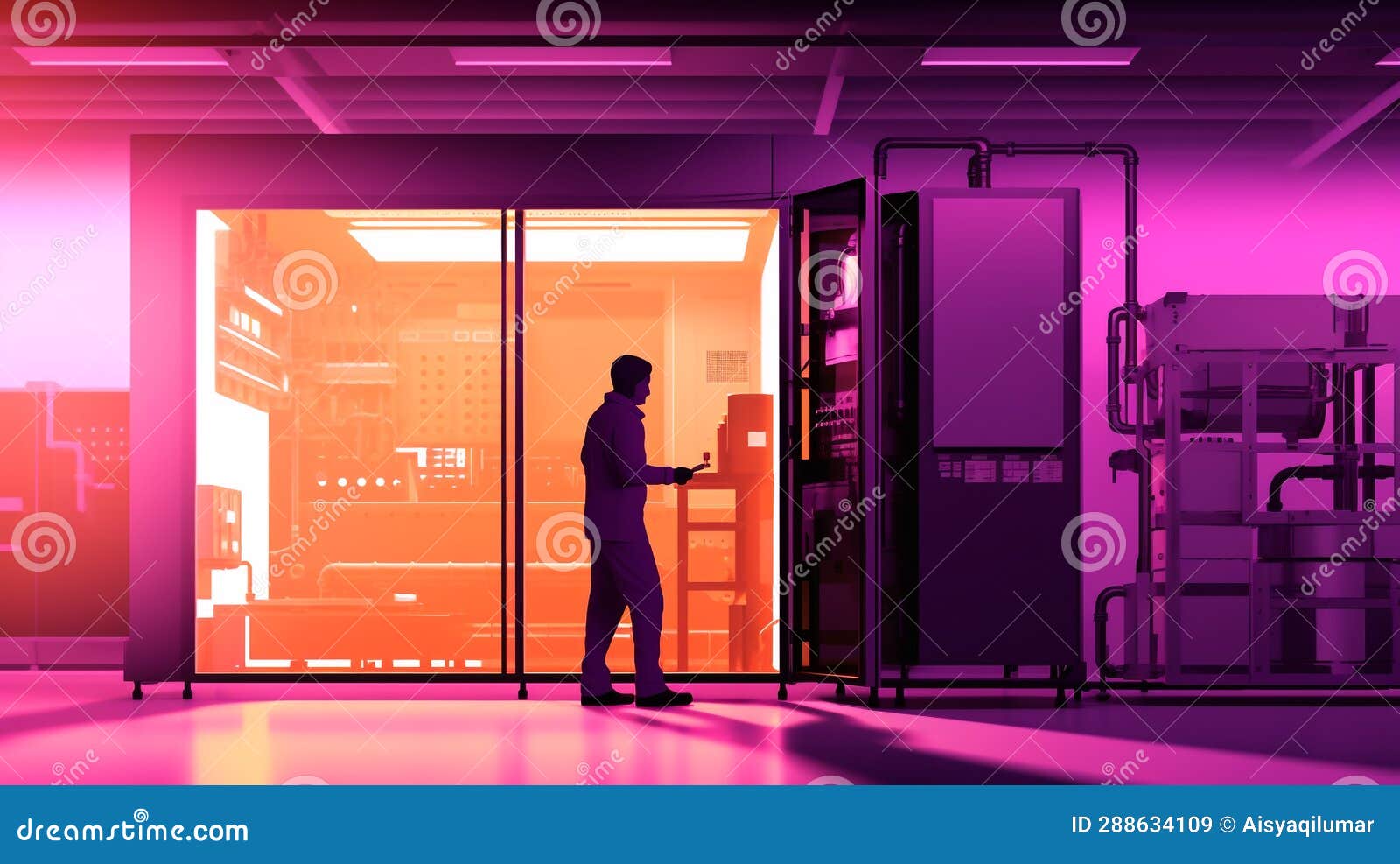 Illustration of a Contemporary Mechanical Testing Laboratory with a ...