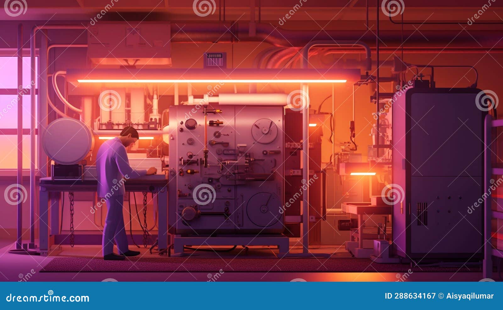 Illustration of a Contemporary Mechanical Testing Laboratory with a ...