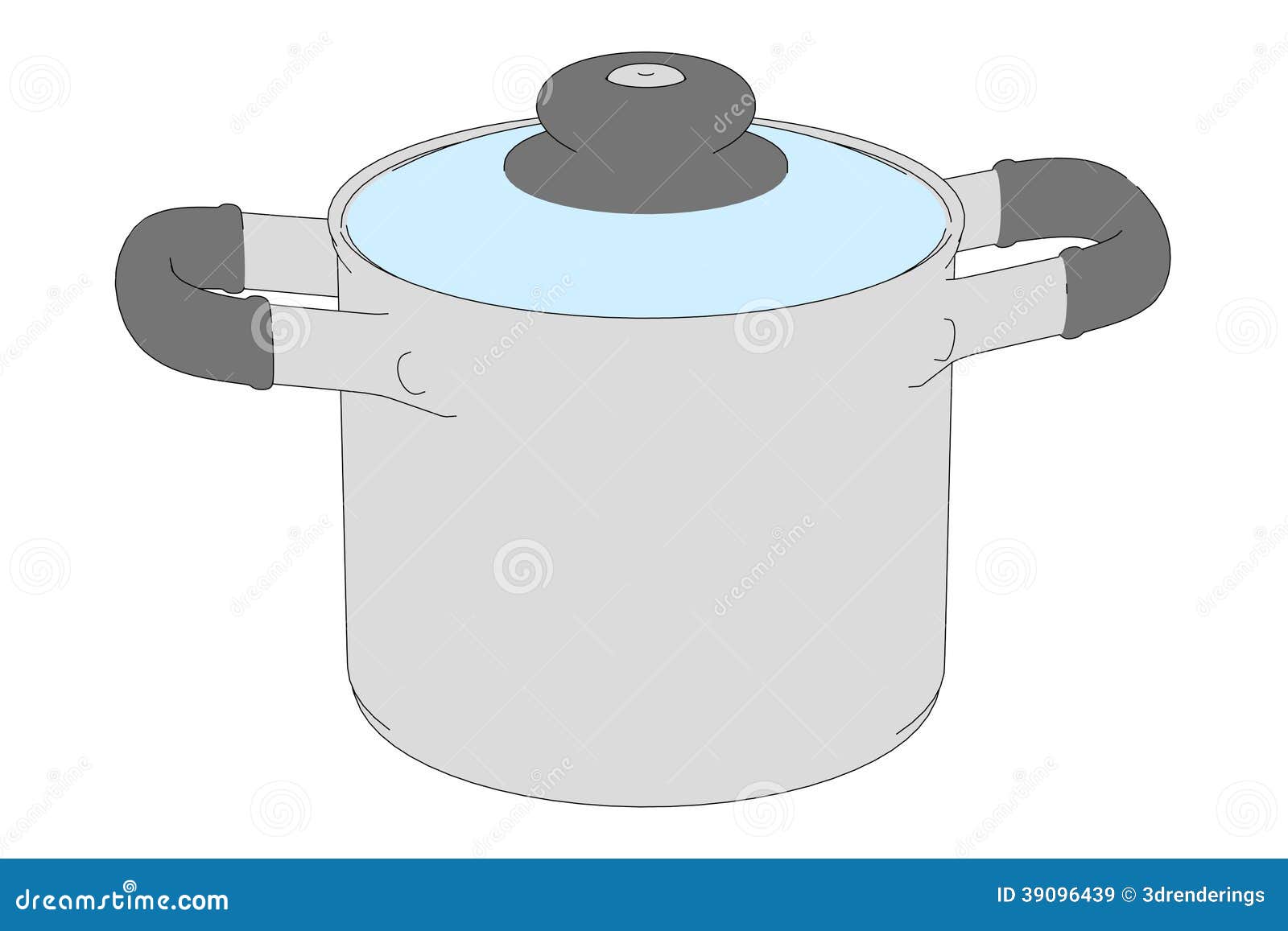 Illustration of cook pot stock illustration. Illustration of cartoon ...
