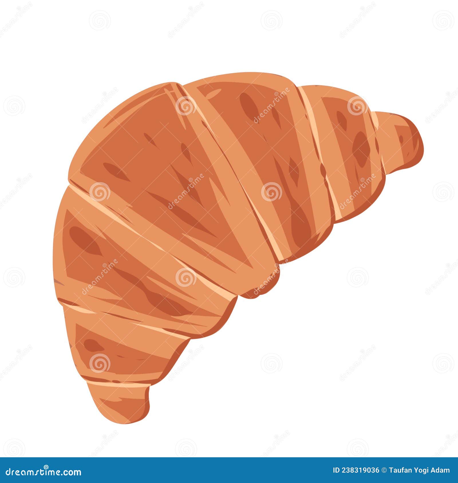 Illustration of Croissant stock illustration. Illustration of food ...