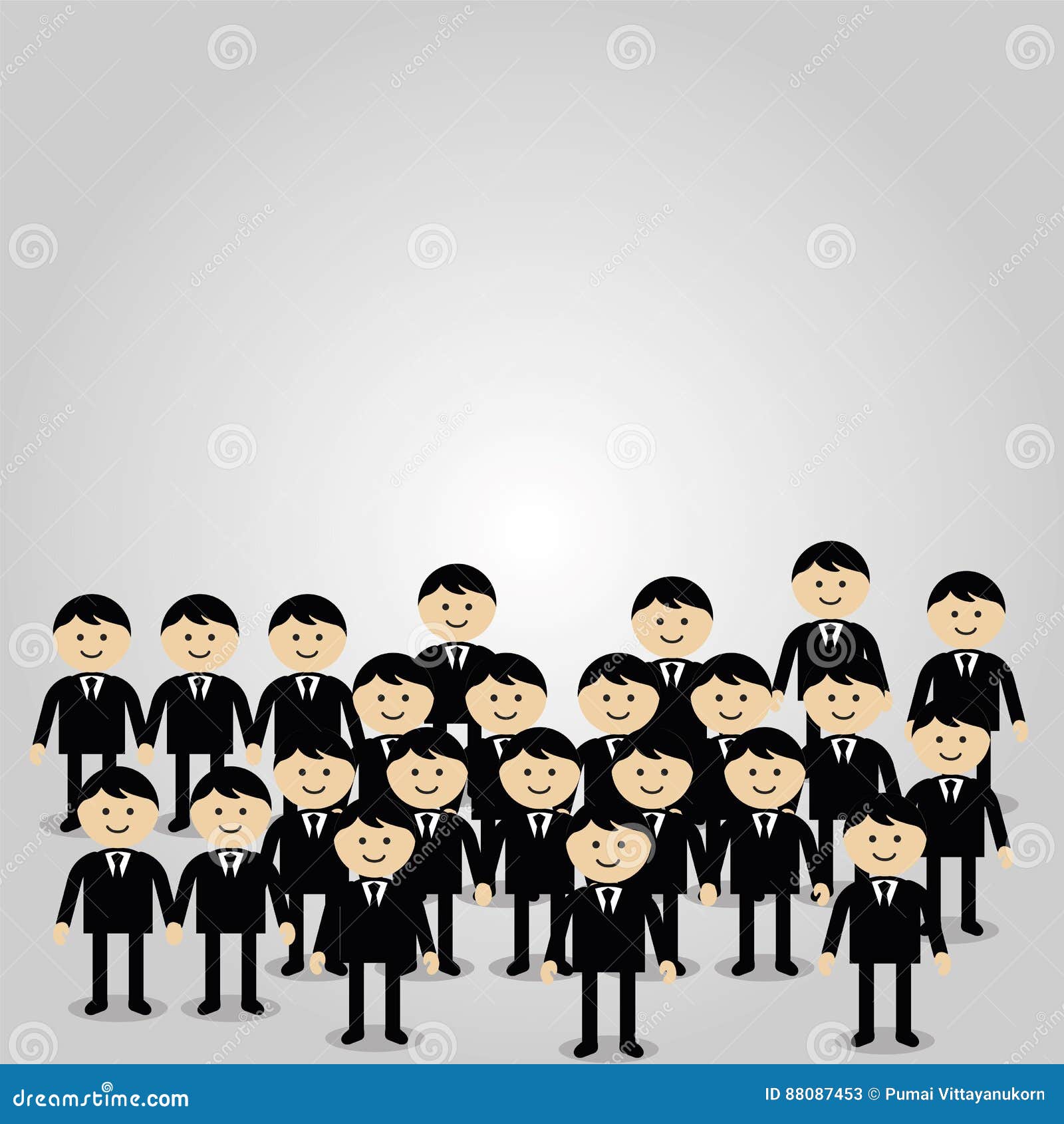 Illustration of Crowd of People Stock Vector - Illustration of issues ...
