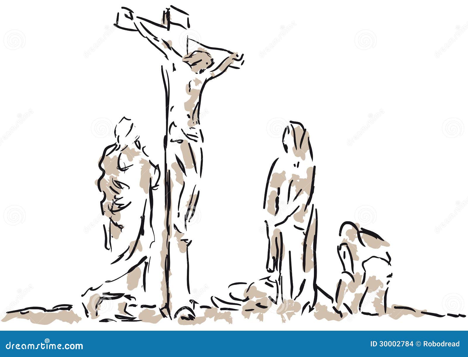 Crucifixion Cartoons, Illustrations & Vector Stock Images - 36688 ...