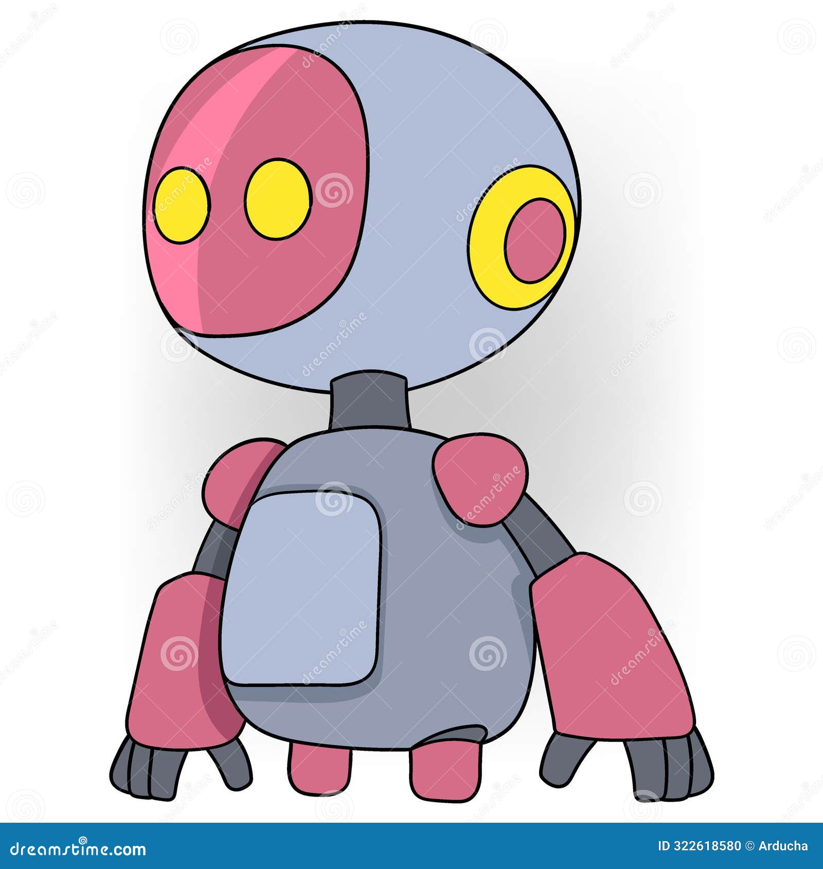 Illustration Of Current Technology, Robots That Are Made To Be ...