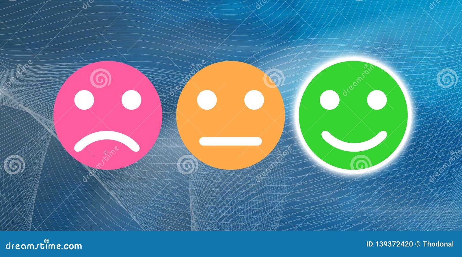 Concept of Customer Satisfaction Stock Illustration - Illustration of ...