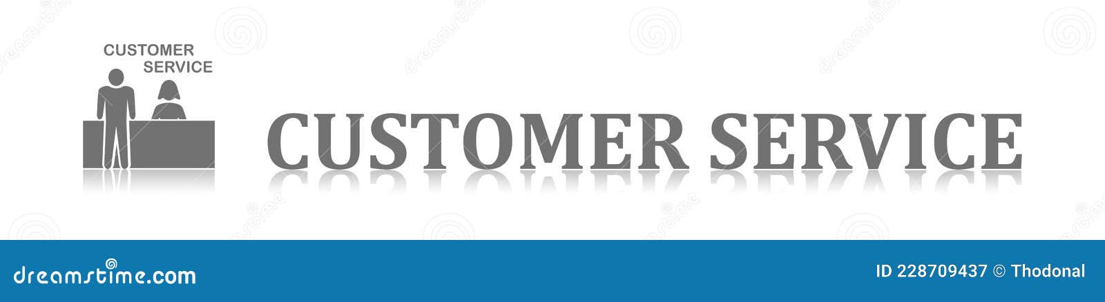 Concept of Customer Service Stock Illustration - Illustration of ...