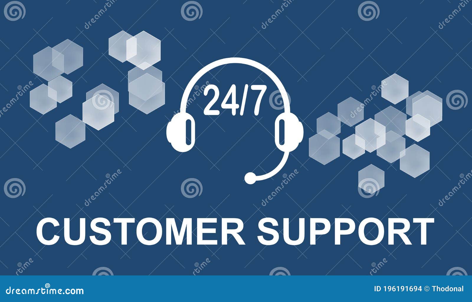 Concept of Customer Support Stock Illustration - Illustration of week ...