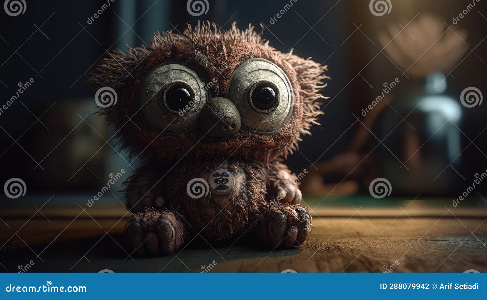 Illustration of Cute and Adorable Monster Mini Dolls Stock Illustration ...