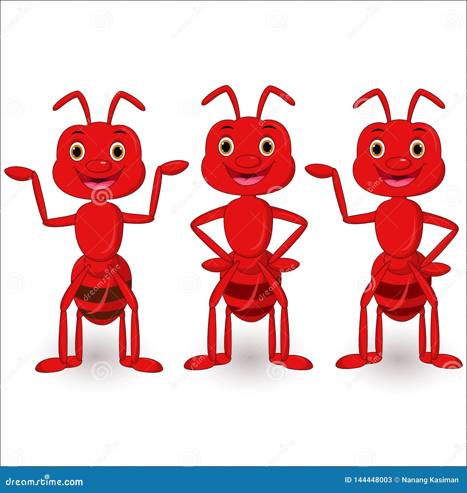 Ants 3d Cartoon Stock Photography | CartoonDealer.com #46012724