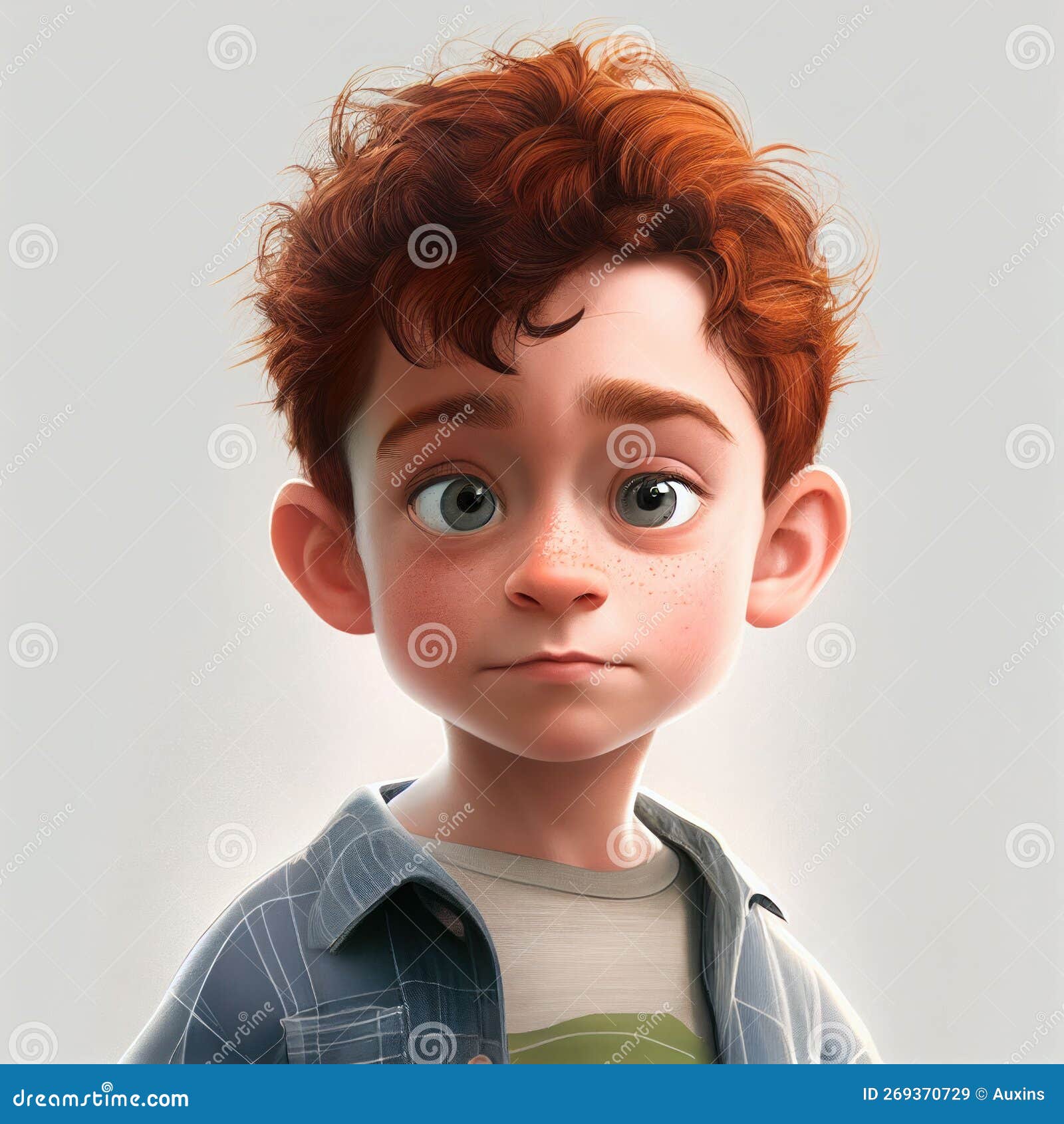 Illustration Cute Boy for Avatar Graphic on White Background Created ...