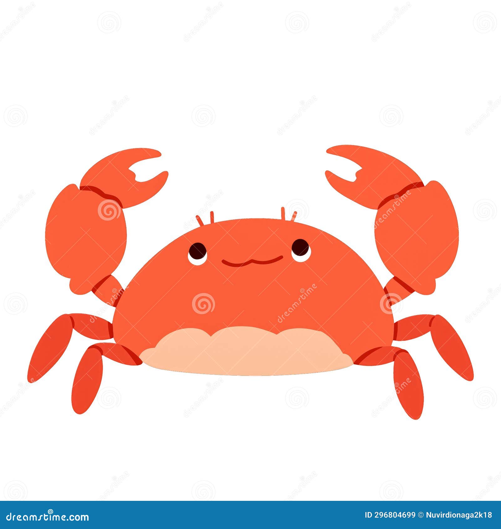Chibi Crab Clipart Illustration Stock Illustration - Illustration of ...