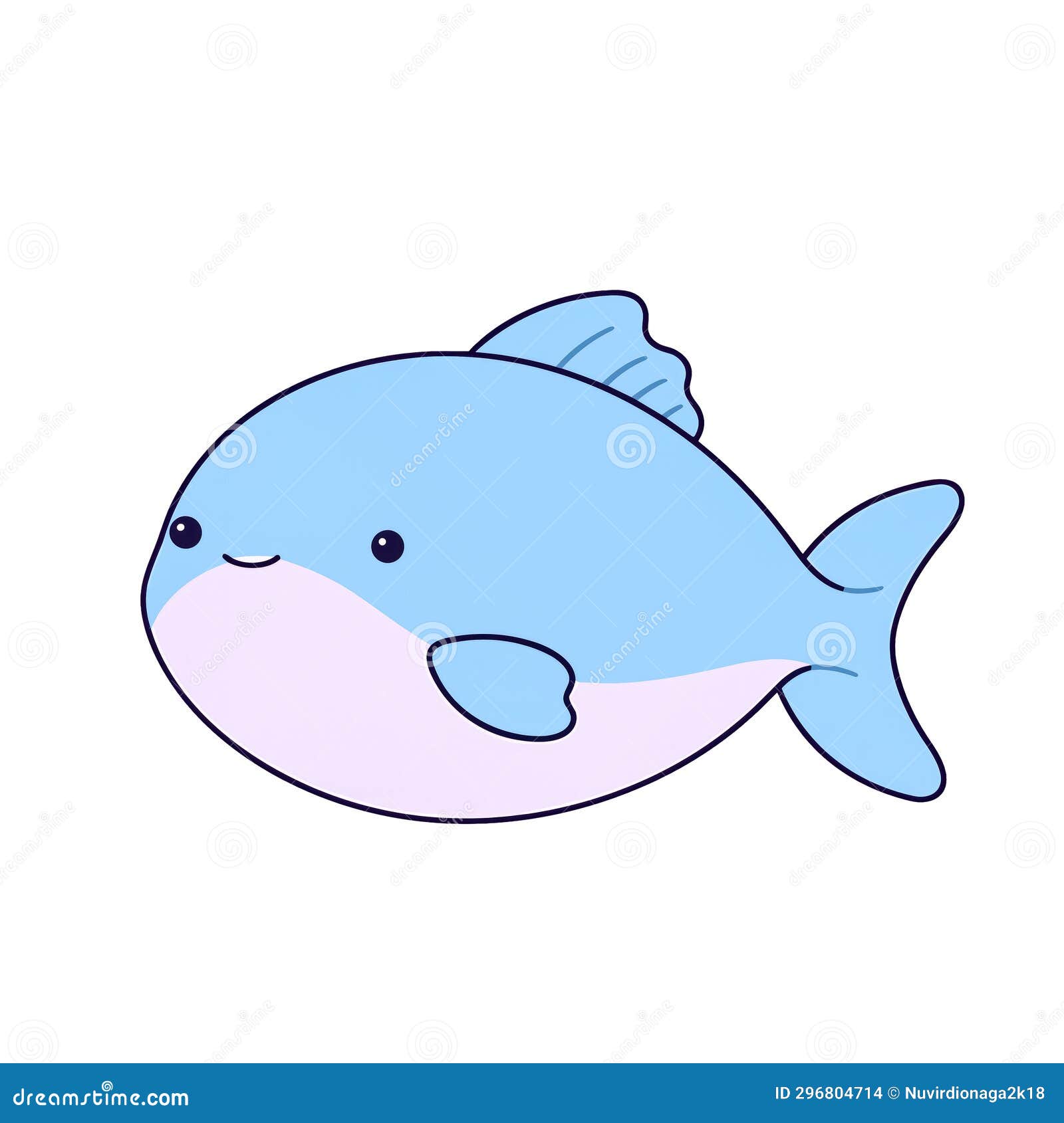 Chibi Fish Clipart Illustration Stock Photo - Illustration of animals ...