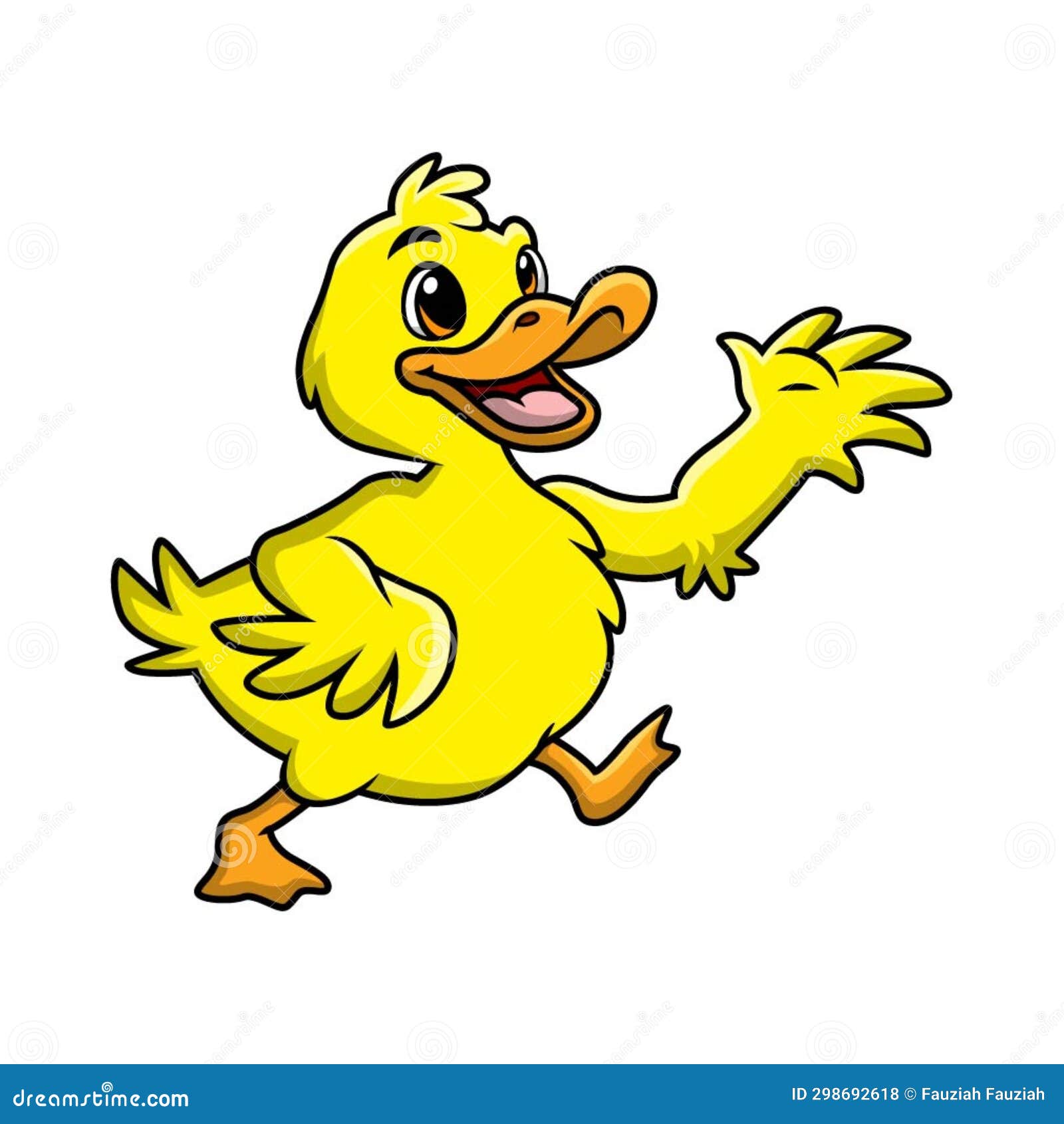 Duckling Cartoon Illustration | CartoonDealer.com #54111749