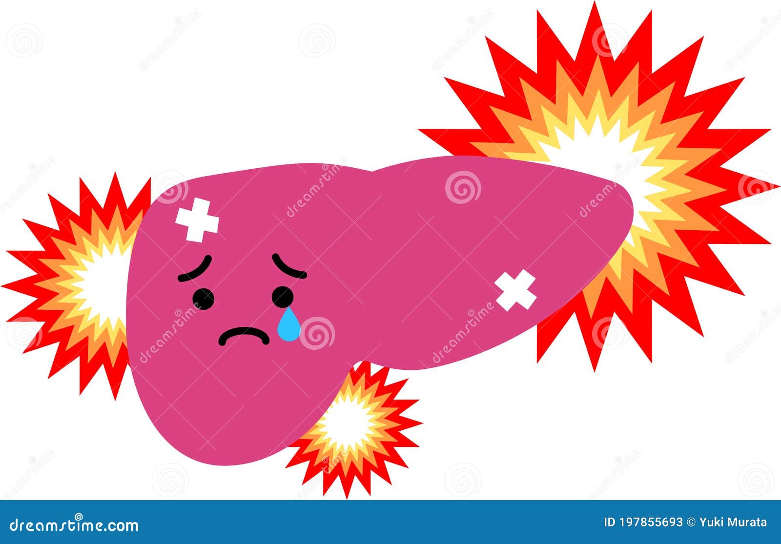 Cute Liver With Question Mark And Lightbulb Cartoon Vector ...