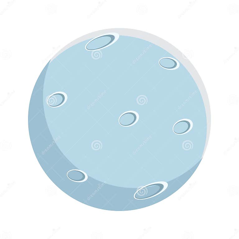 Illustration of a Cute Moon Stock Vector - Illustration of astrology ...