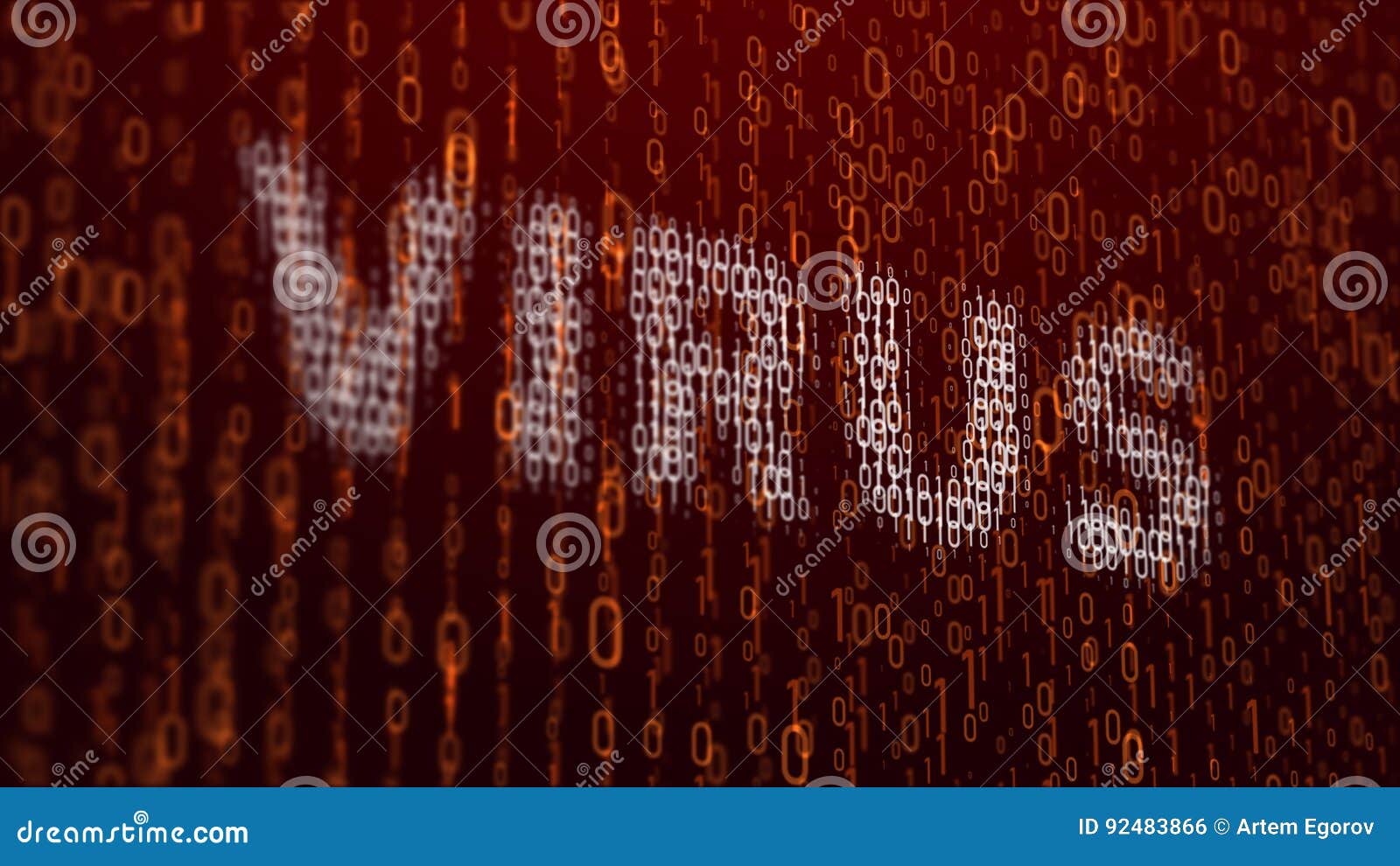 Illustration 3d Avec Le Concept Du Virus Informatique Illustration ...