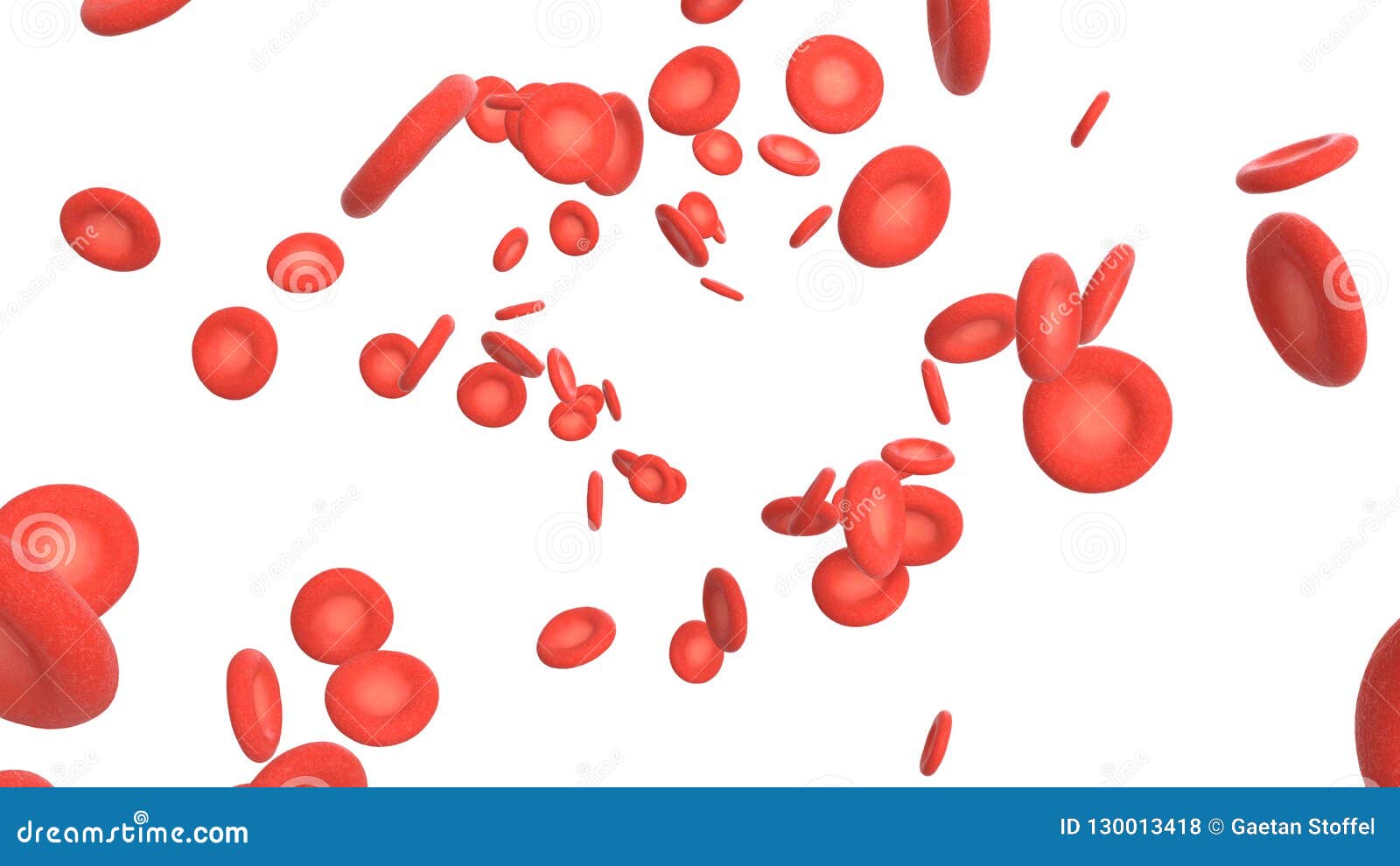 Illustration 3D De Globule Rouge Illustration Stock - Illustration of ...