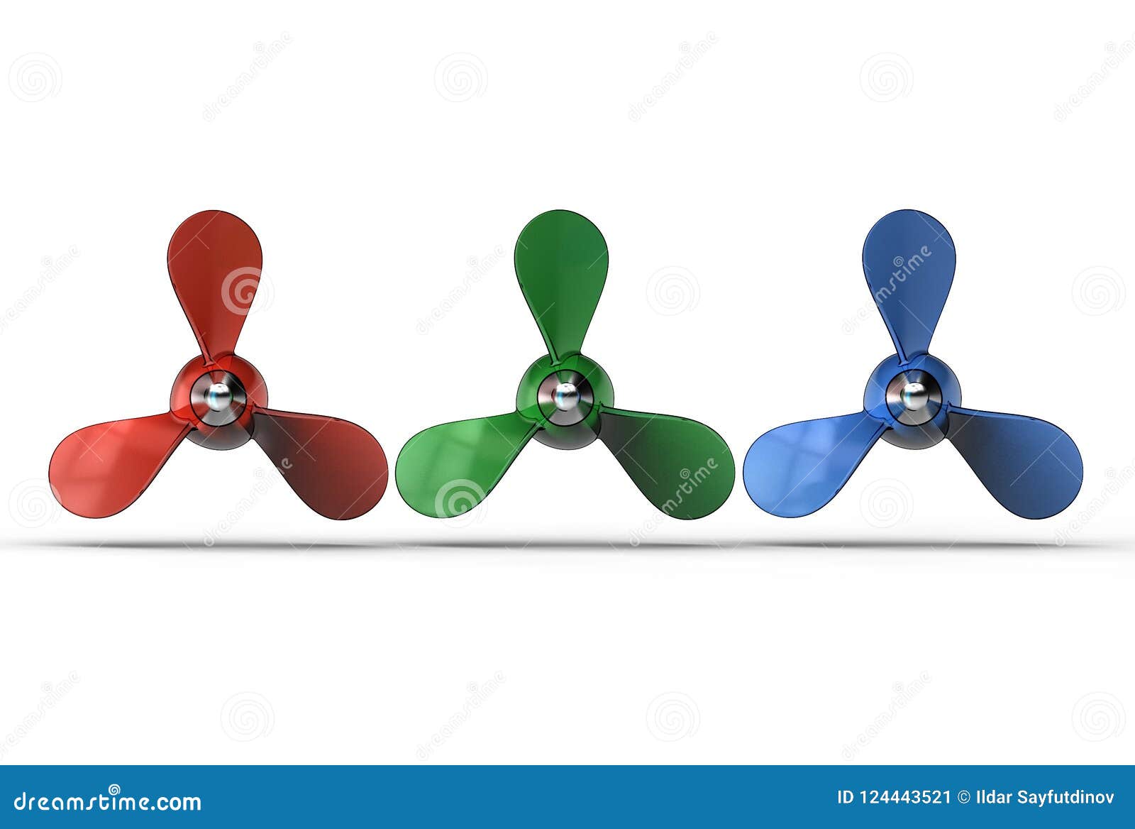 Illustration 3d De Propulseur De Bateau Illustration Stock ...