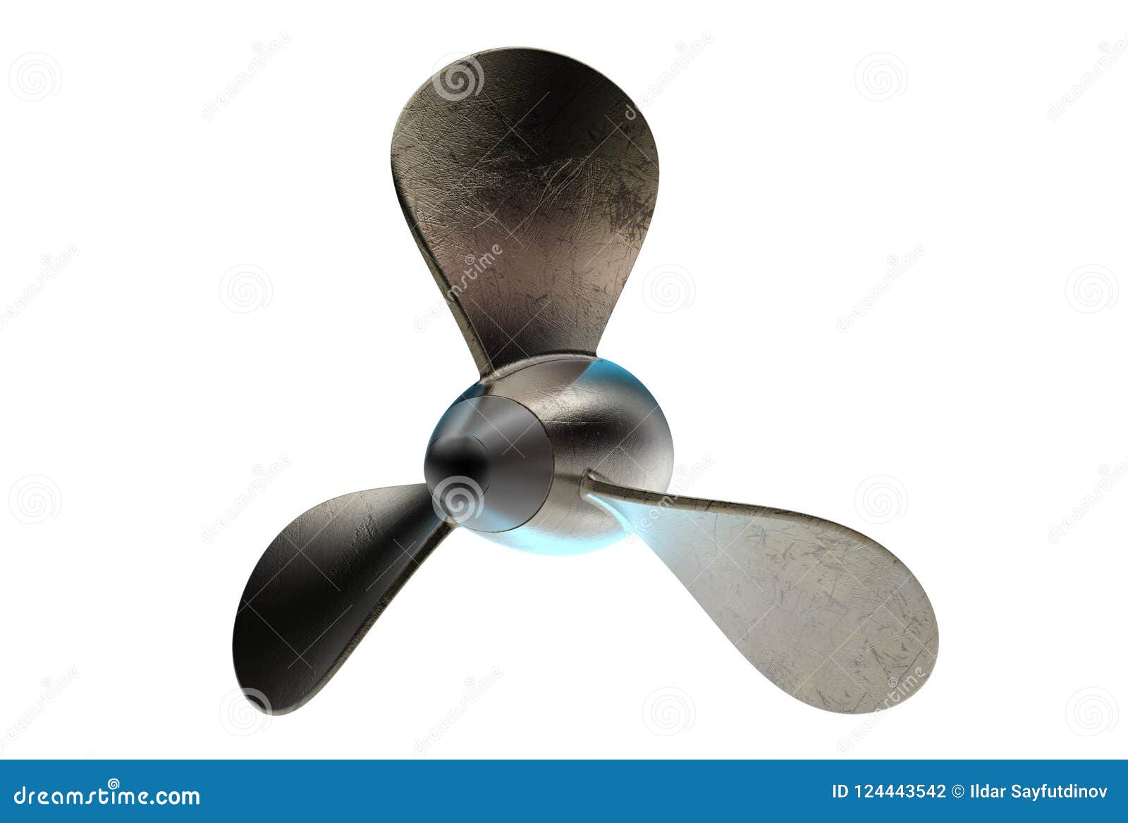 Illustration 3d De Propulseur De Bateau Illustration Stock ...