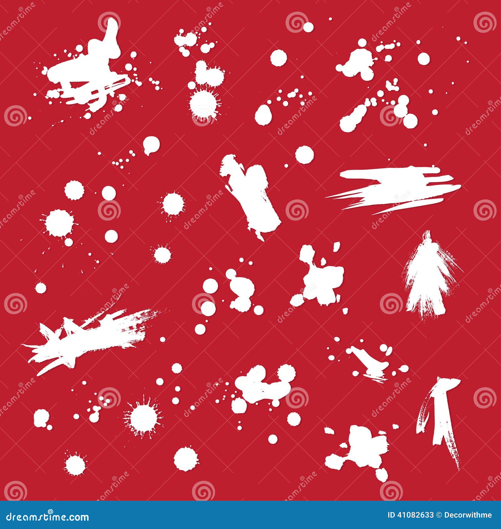 Illustration D'ensemble De Taches Illustration de Vecteur ...