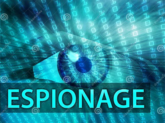 Illustration d'espionnage illustration stock. Illustration du voyez ...