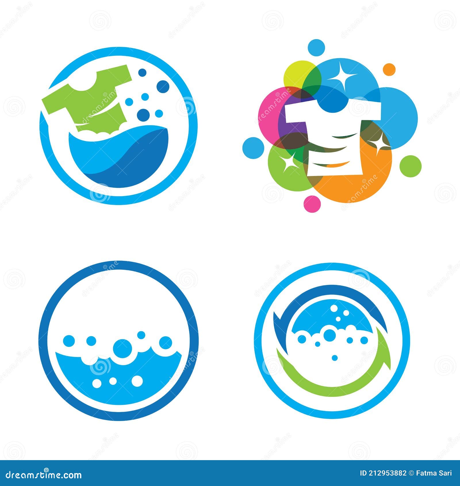 Illustration D'images De Logo De Lessive Illustration de Vecteur ...