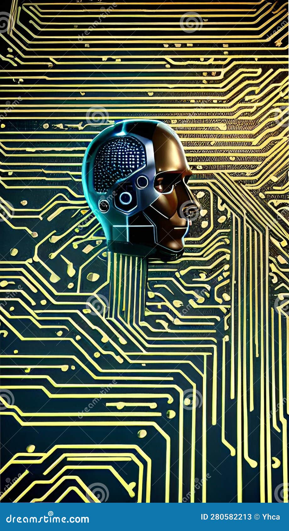 Illustration D'intelligence Artificielle Illustration Stock ...