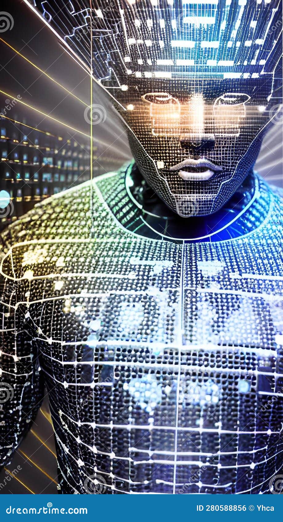 Illustration D'intelligence Artificielle Illustration Stock ...