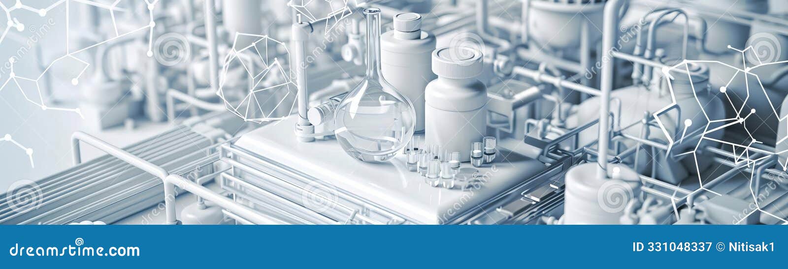 Illustration 3D Model AIoptimized Production Planning and Scheduling ...