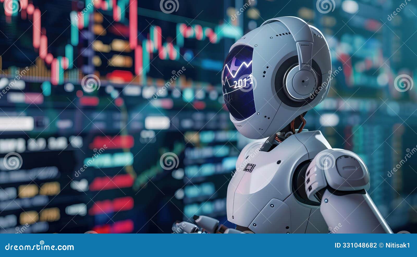 Illustration 3D Model AIpowered Virtual Assistants for Smart Home ...