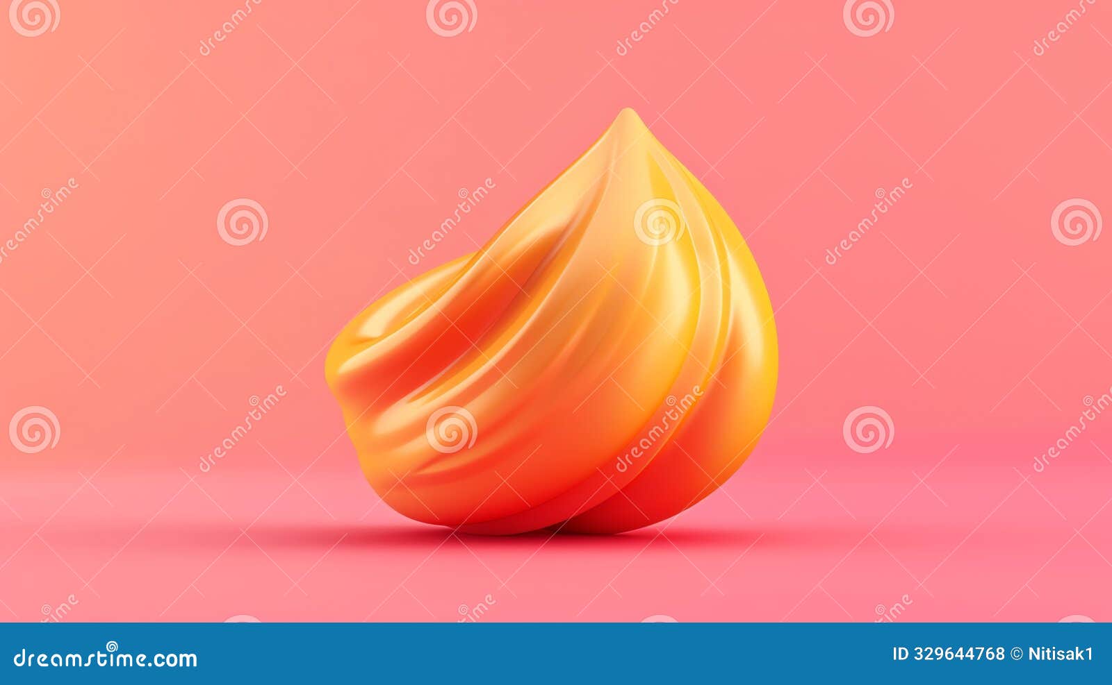 236 Illustration of a 3D Model of a Nut Icon in Bright Colors Stock ...