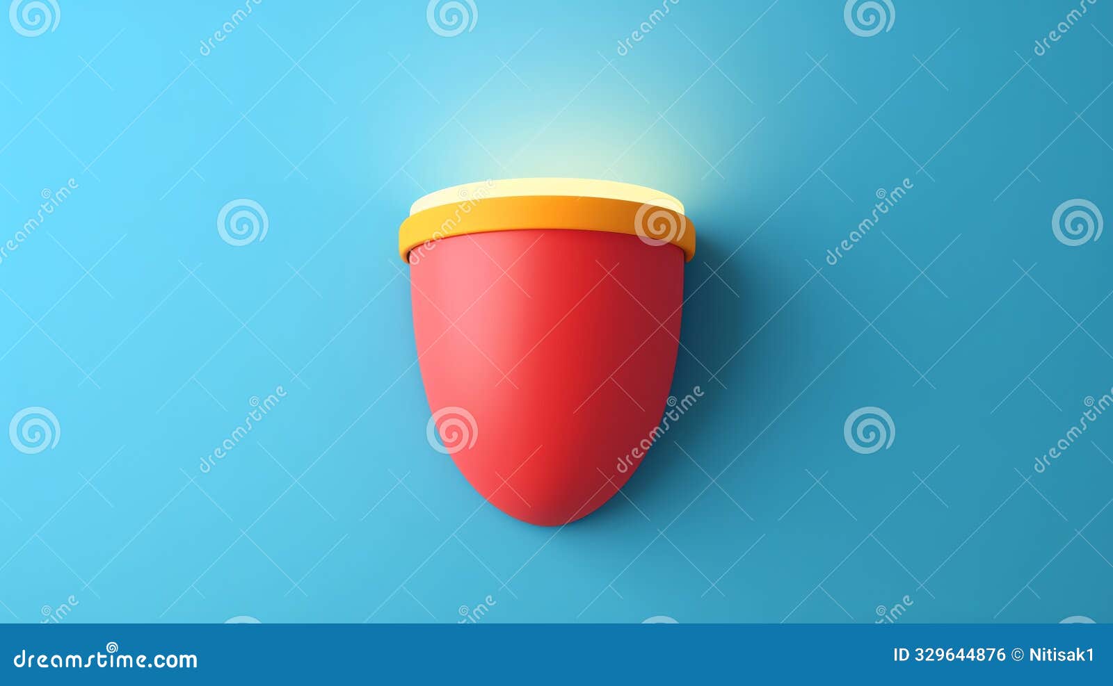248 Illustration of a 3D Model of a Wall Sconce Icon in Bright Colors ...