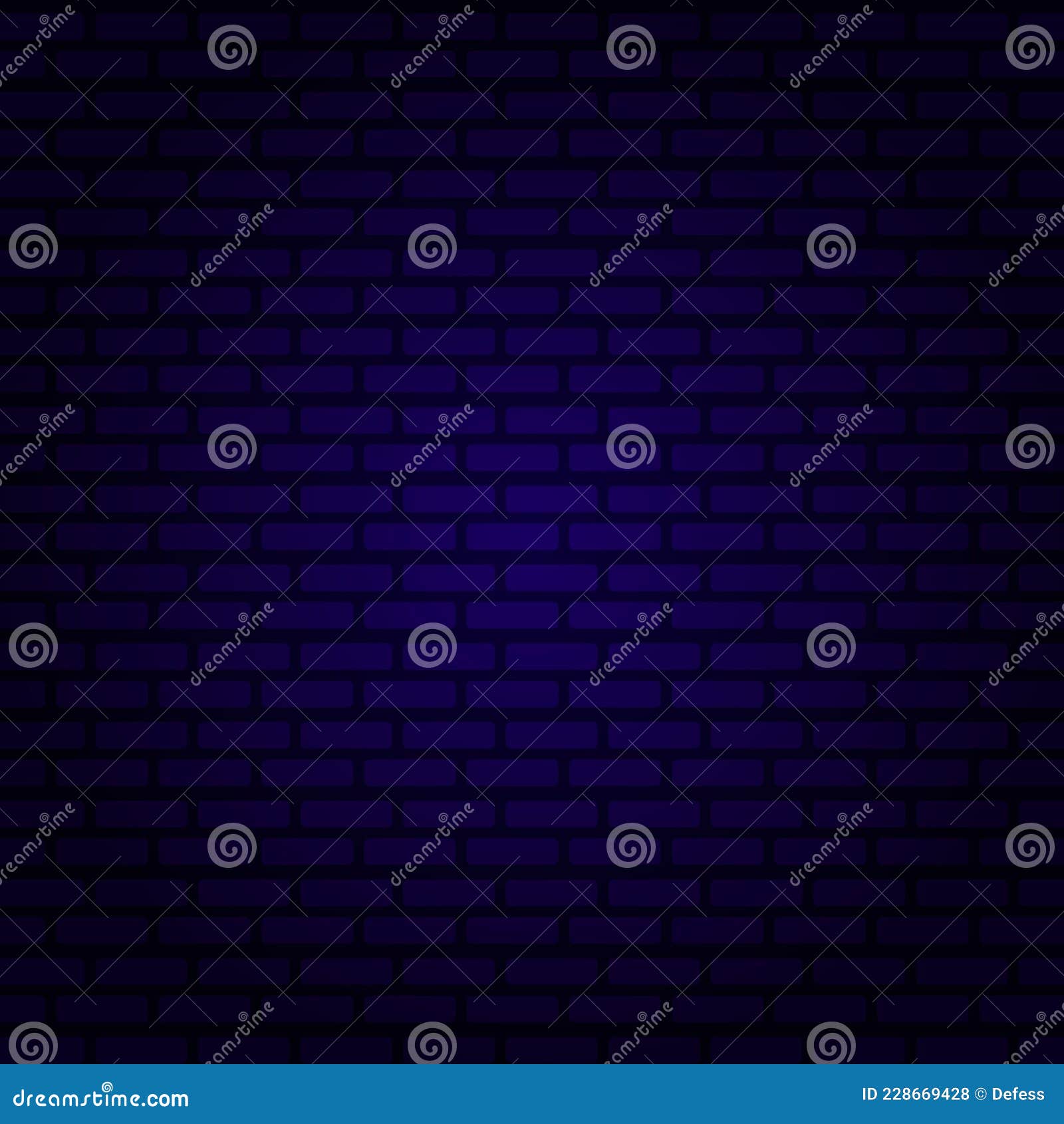 Blue Brick Wall Art Concrete Or Stone Texture Background In Wall ...