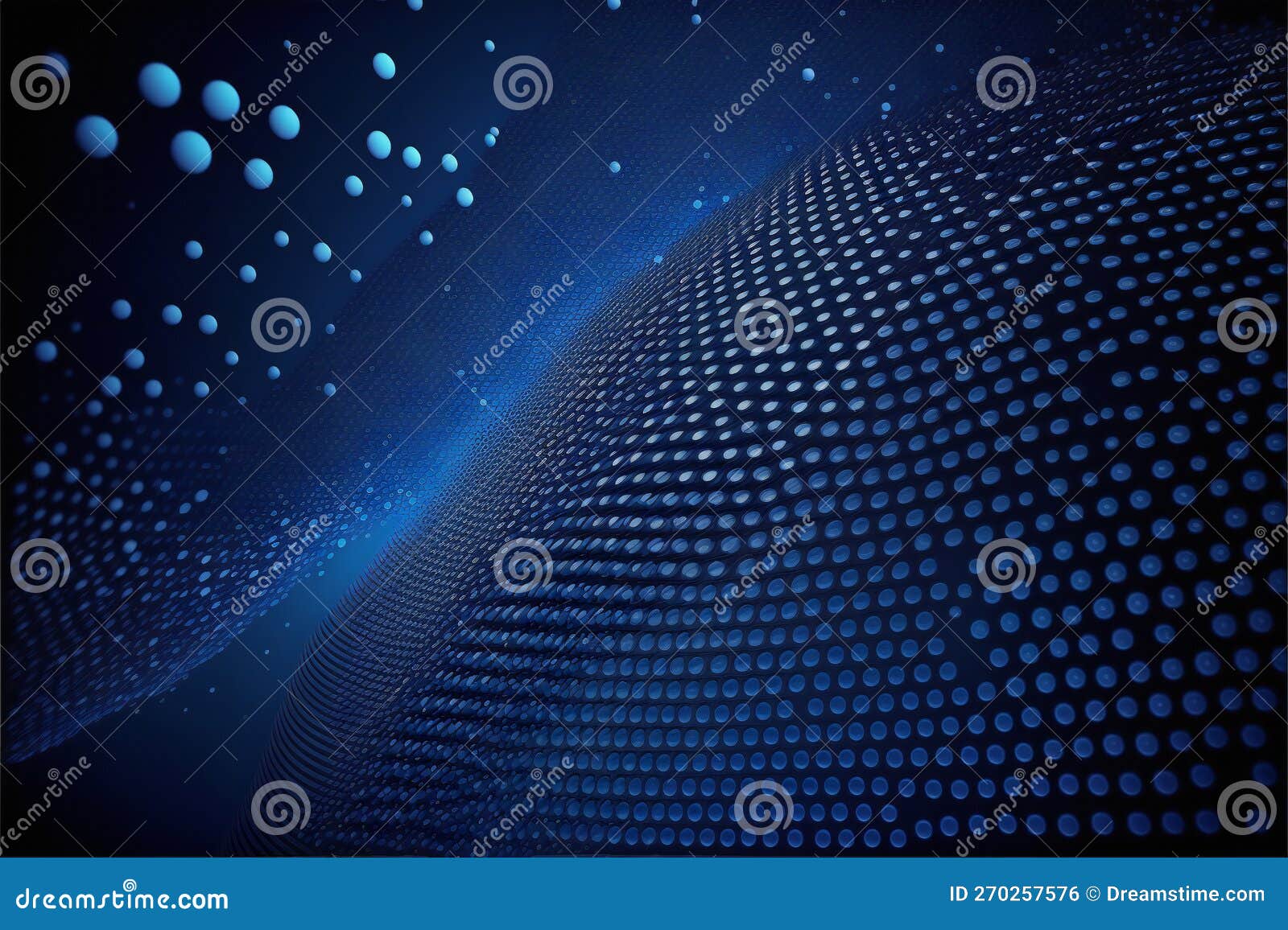 Dark Blue with Dots Pattern, Abstract, Backgrounds Stock Illustration ...