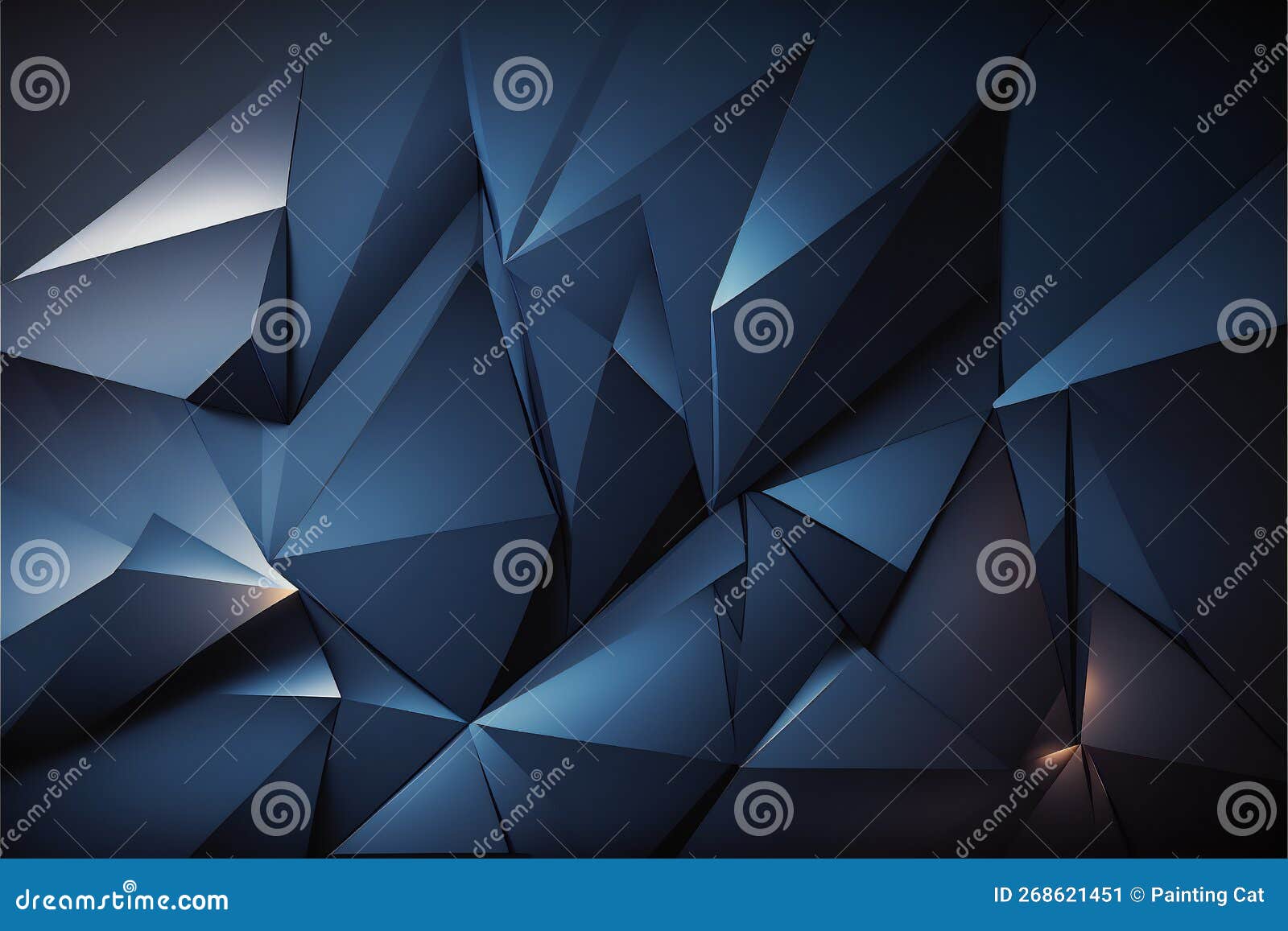 Dark Navy Blue Abstract Presentation Background, Abstract Background ...