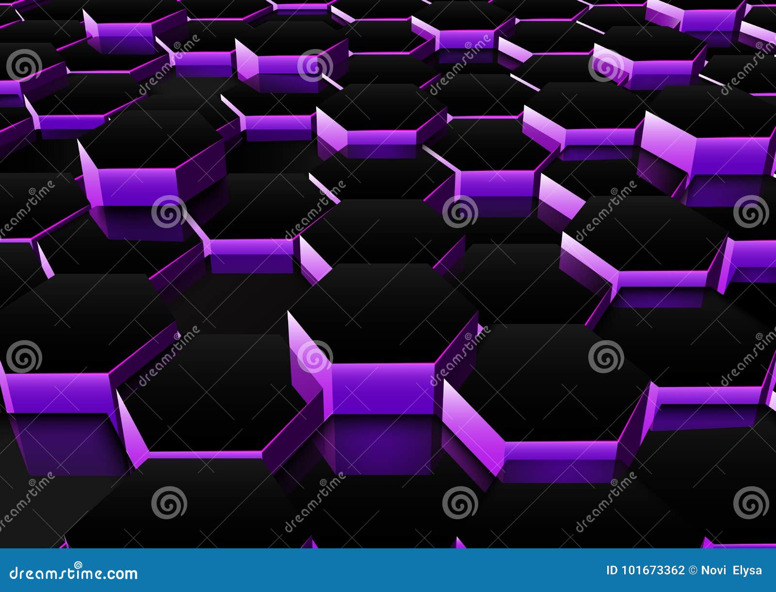 Purple Hexagonal Pixel Map Of Eurasia. Vector Illustration Eurasian ...