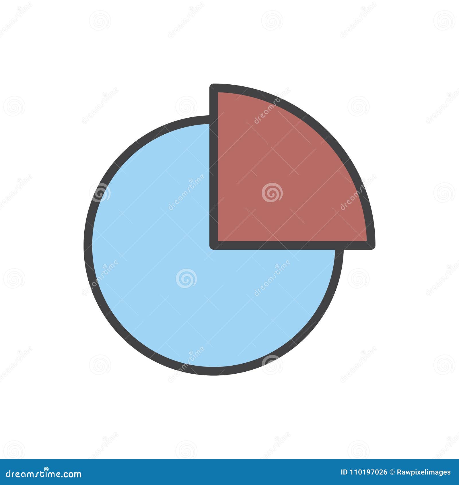 Illustration of Data Analysis Graph Stock Illustration - Illustration ...
