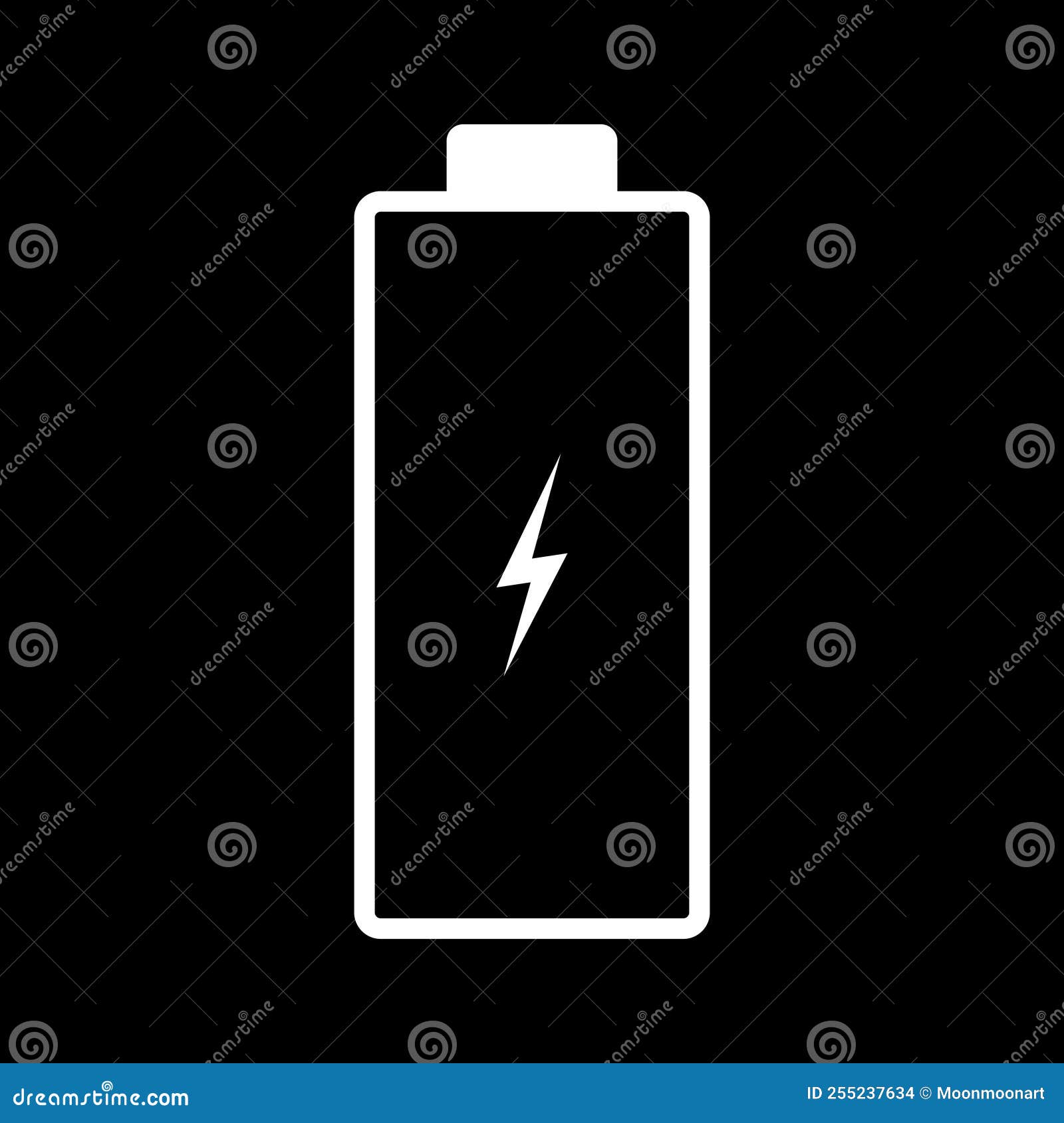 Illustration De Batterie Faible. Image Vectorielle Illustration de ...