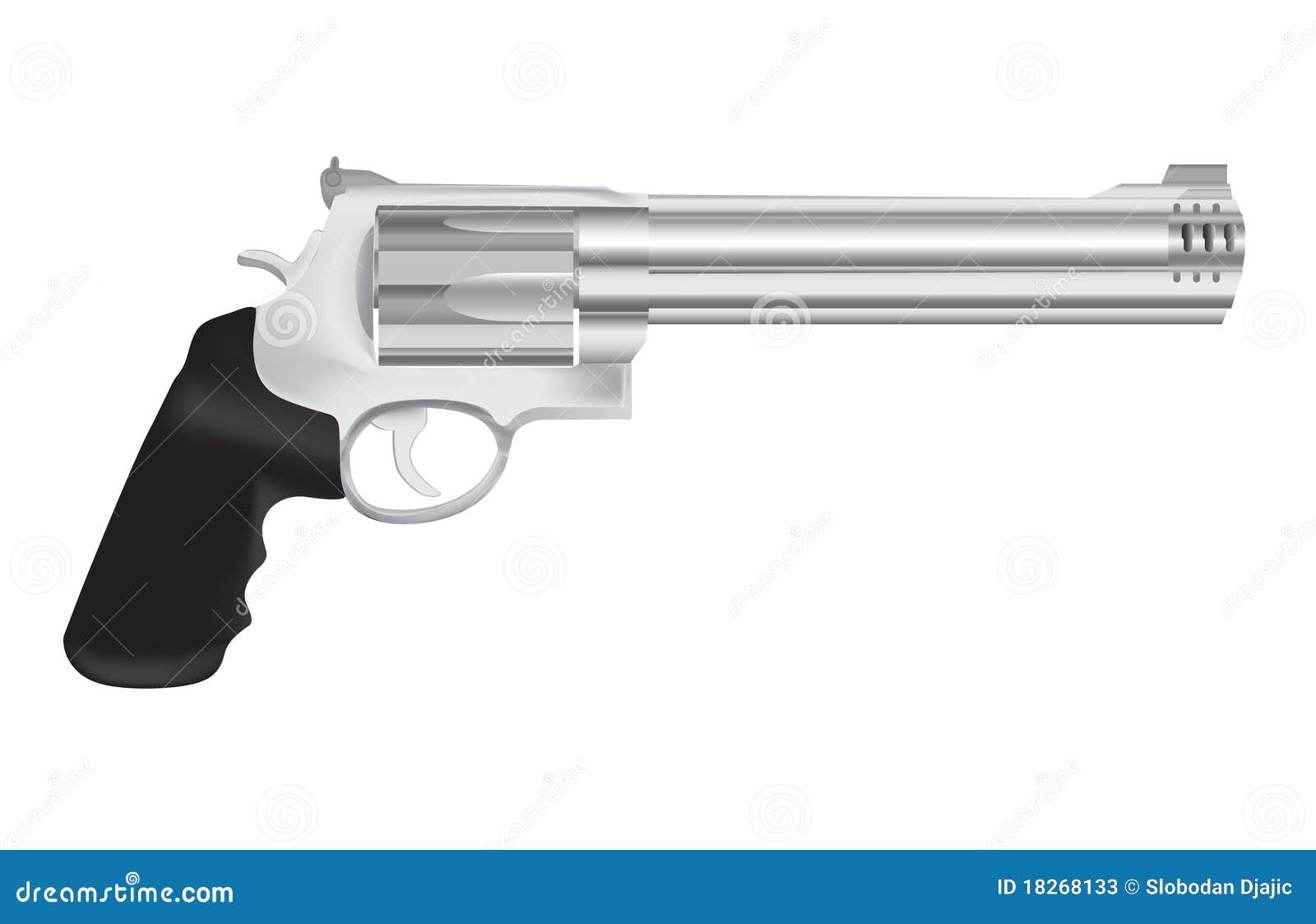 Illustration De Canon Et De Revolver Illustration de Vecteur ...