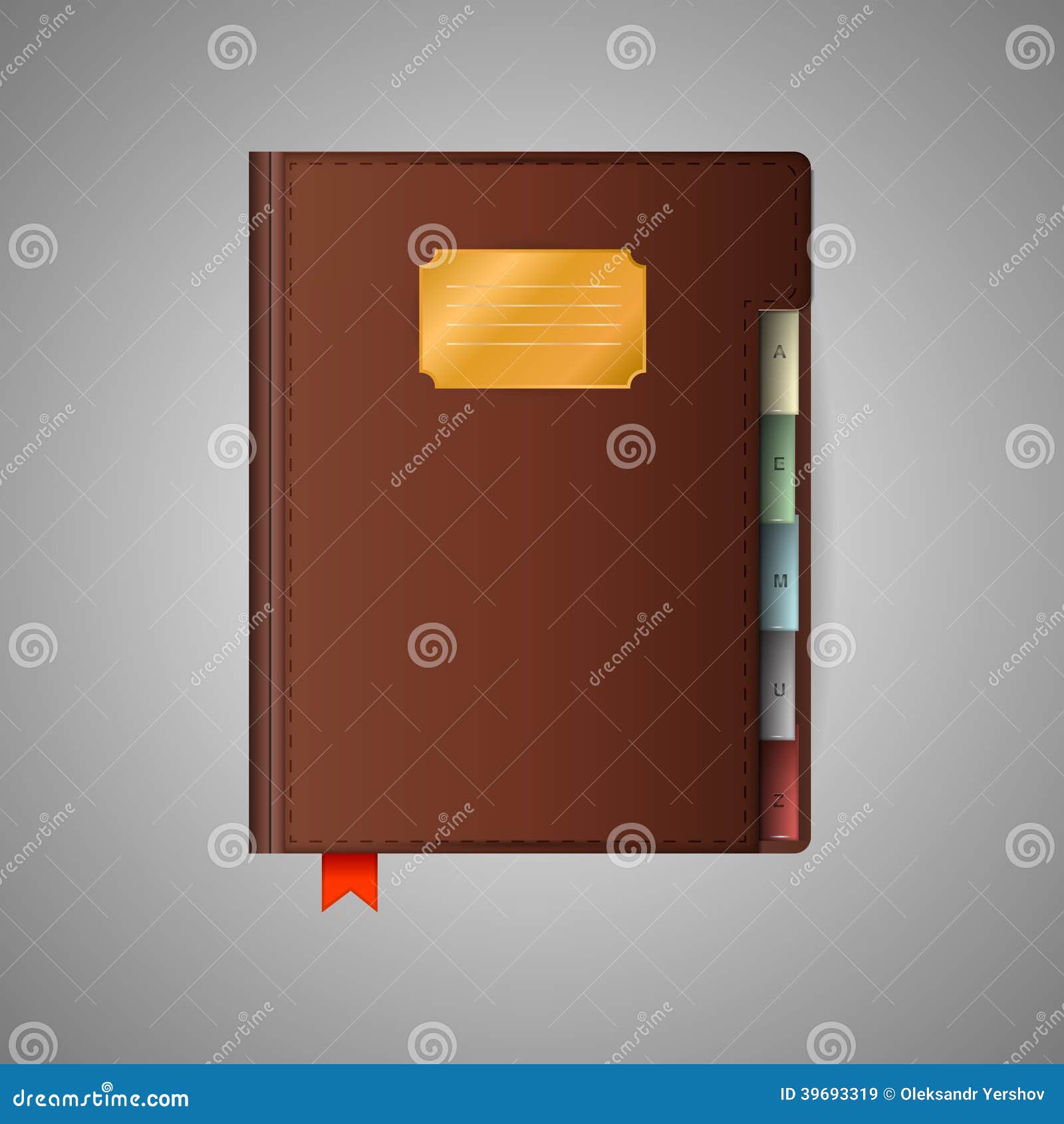 Illustration de carnet illustration de vecteur. Illustration du vide ...