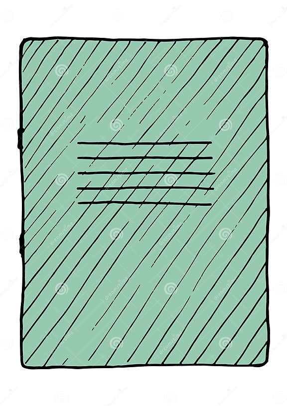 Illustration de carnet illustration de vecteur. Illustration du gravure ...