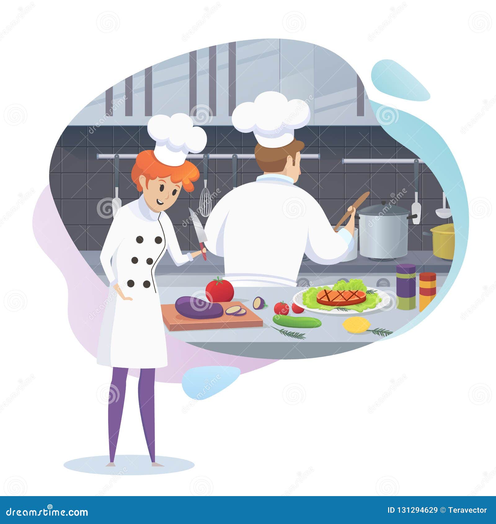 Illustration De Concept De La Restauration Illustration de Vecteur ...