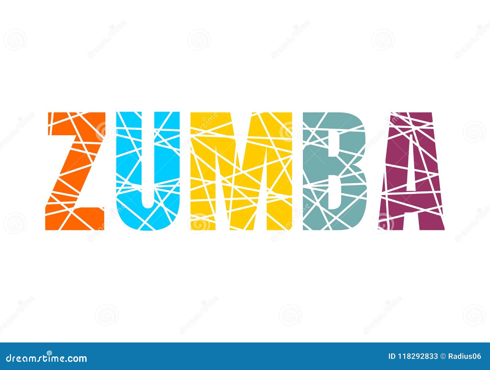 Illustration De Danse De Zumba Illustration de Vecteur - Illustration ...