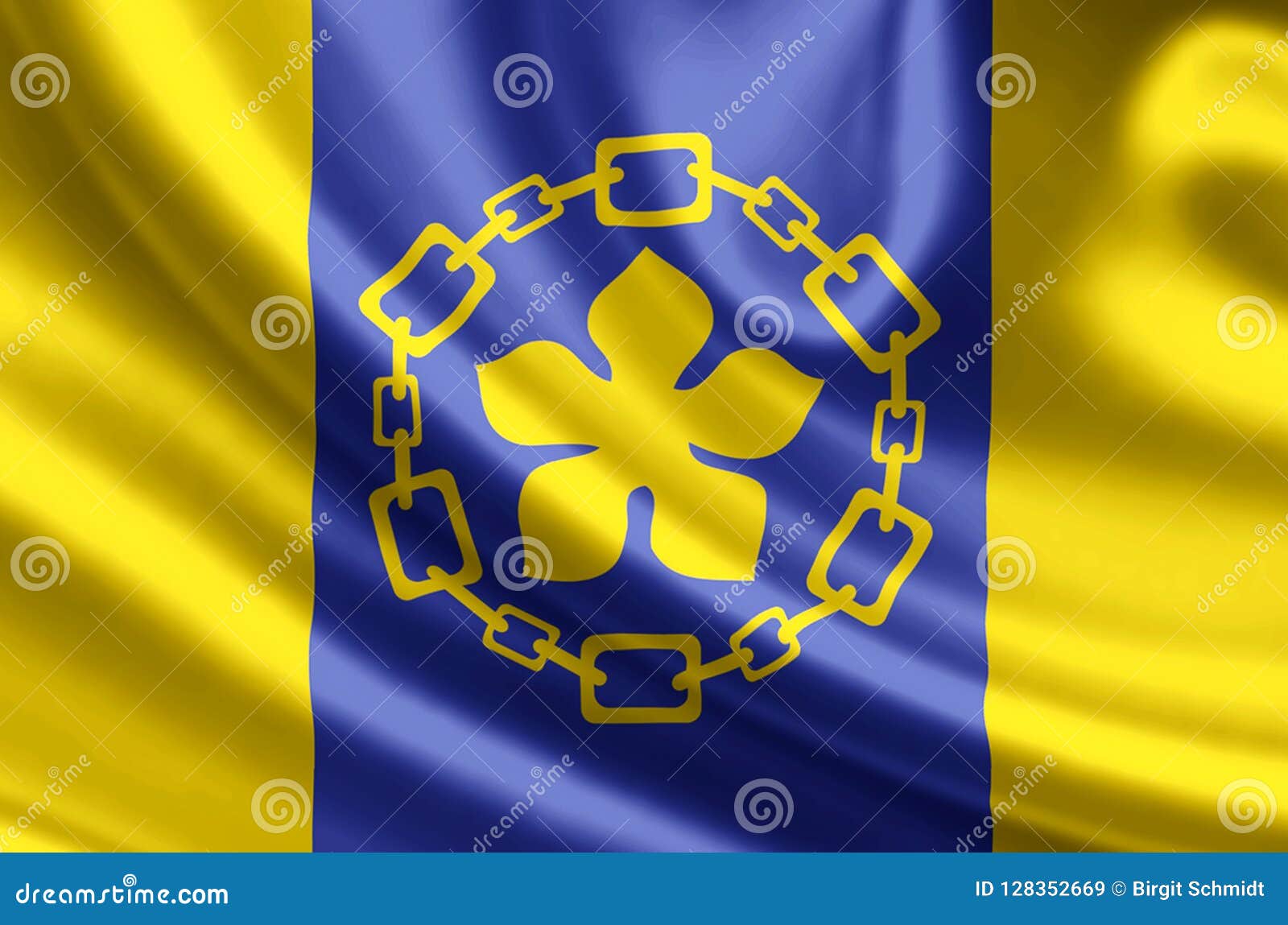 Illustration De Drapeau De Hamilton Illustration Stock - Illustration ...