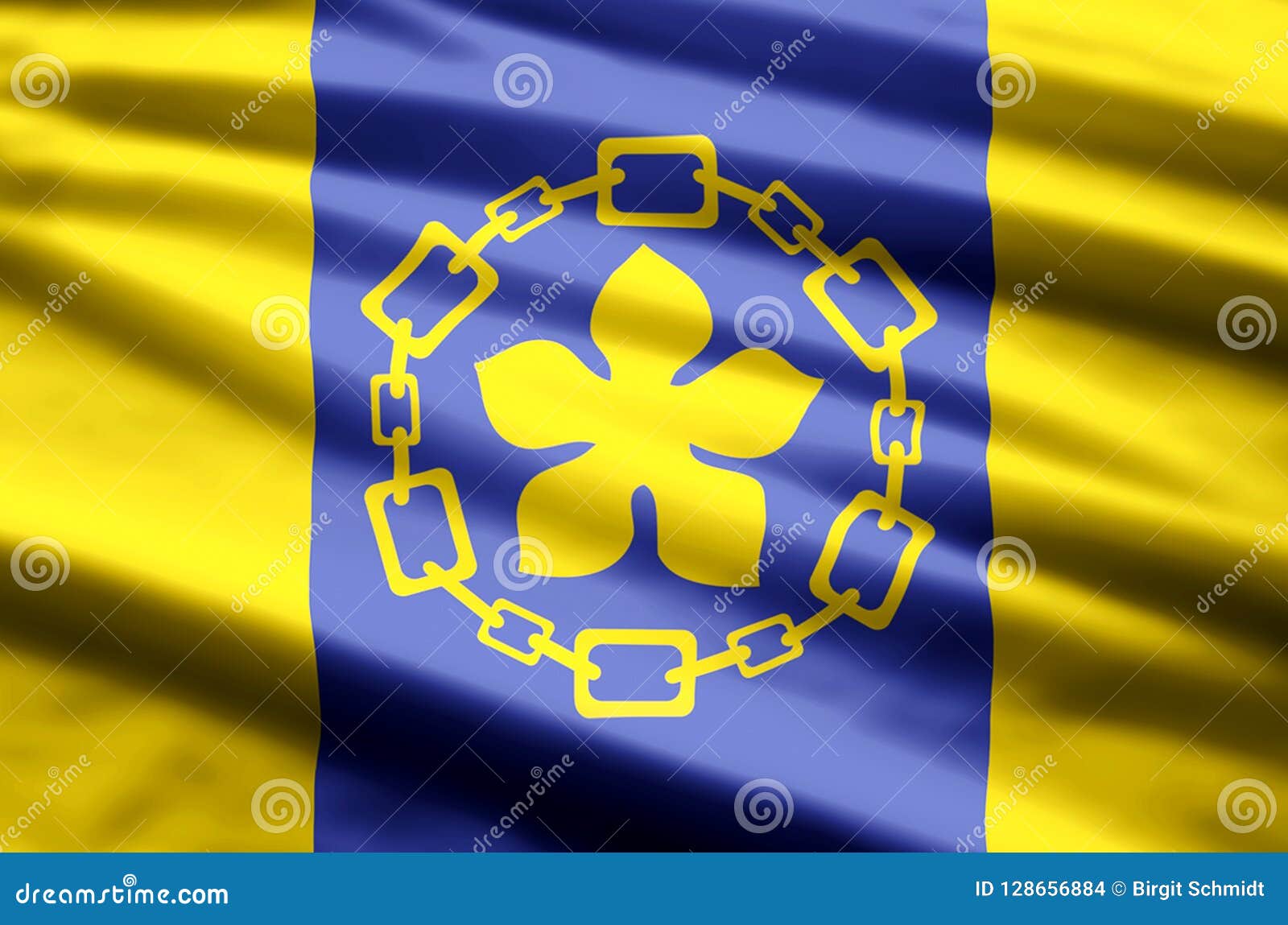 Illustration De Drapeau De Hamilton Illustration Stock - Illustration ...