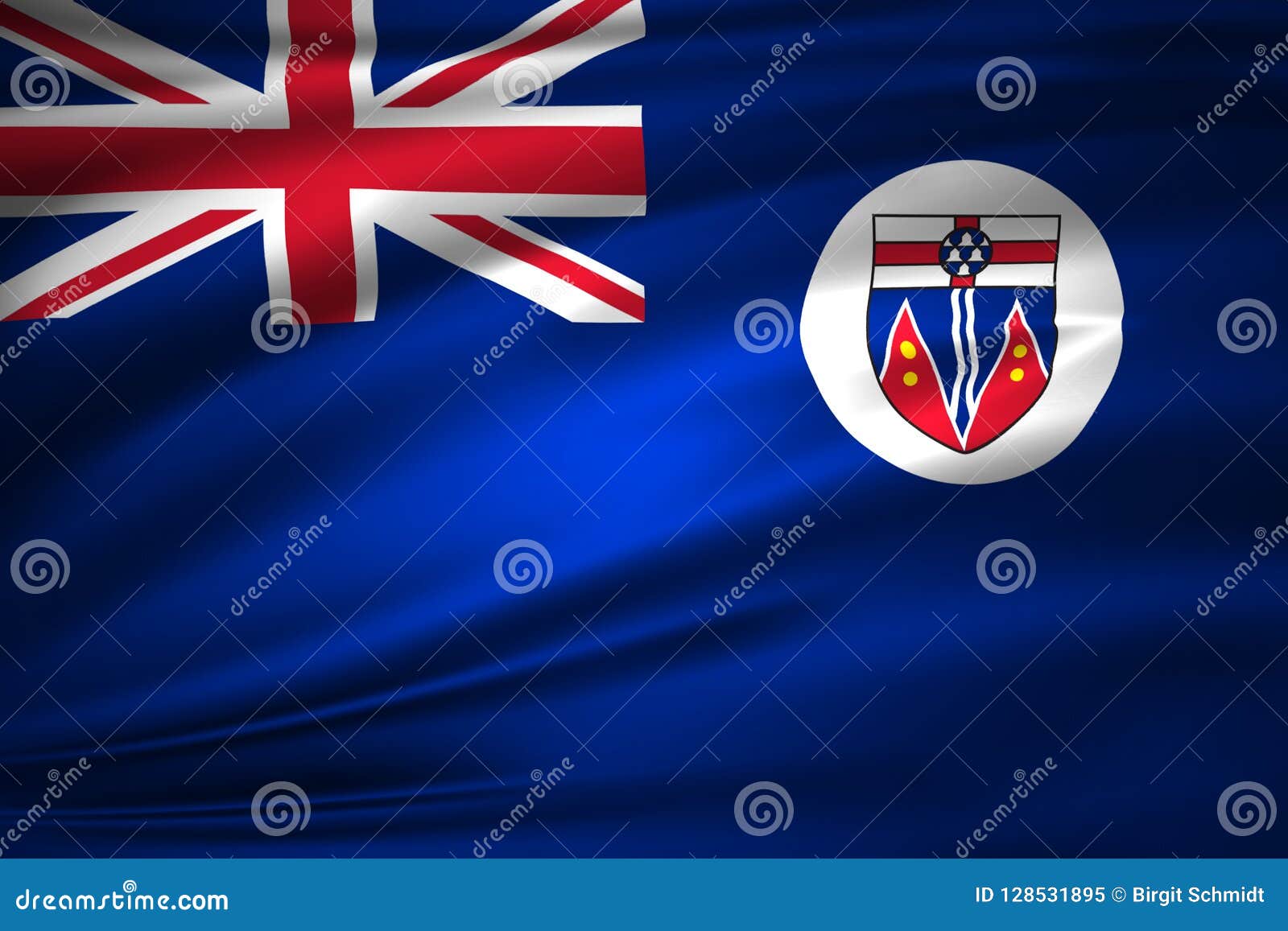 Illustration De Drapeau De Territoire De Yukon Illustration Stock ...
