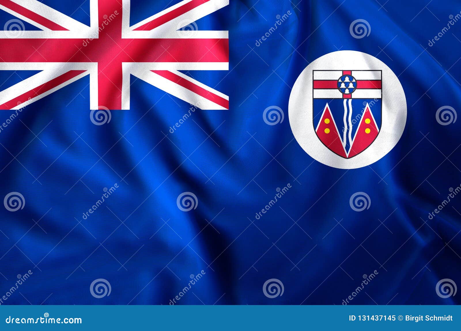 Illustration De Drapeau De Territoire De Yukon Illustration Stock ...