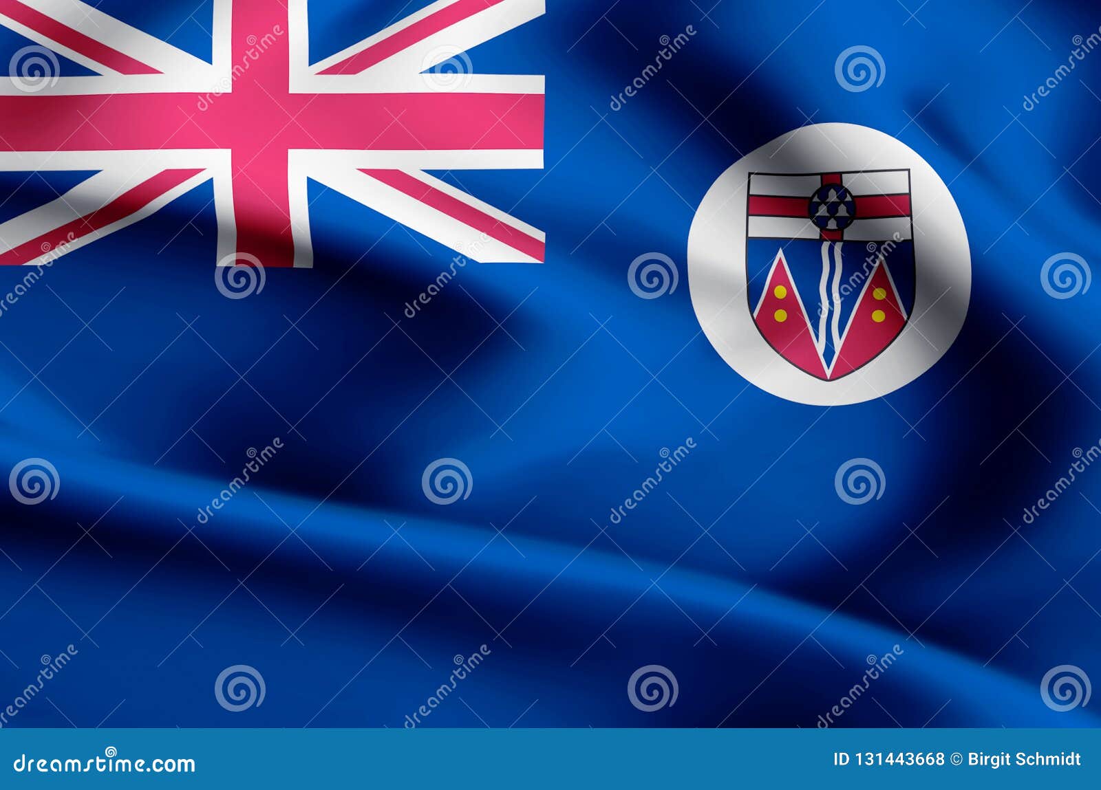 Illustration De Drapeau De Territoire De Yukon Illustration Stock ...