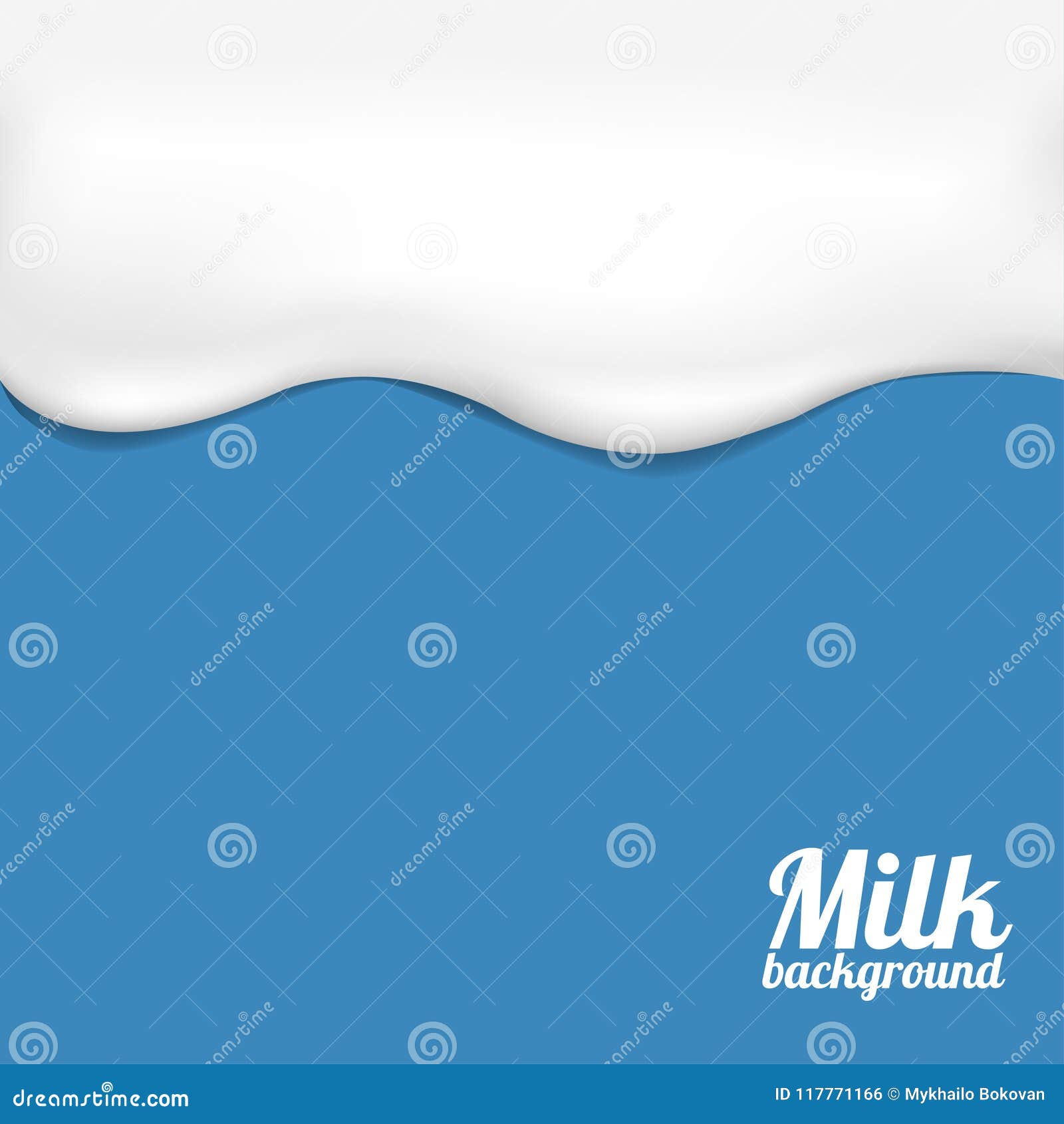 Illustration De Fond De Lait Illustration Stock - Illustration du ...