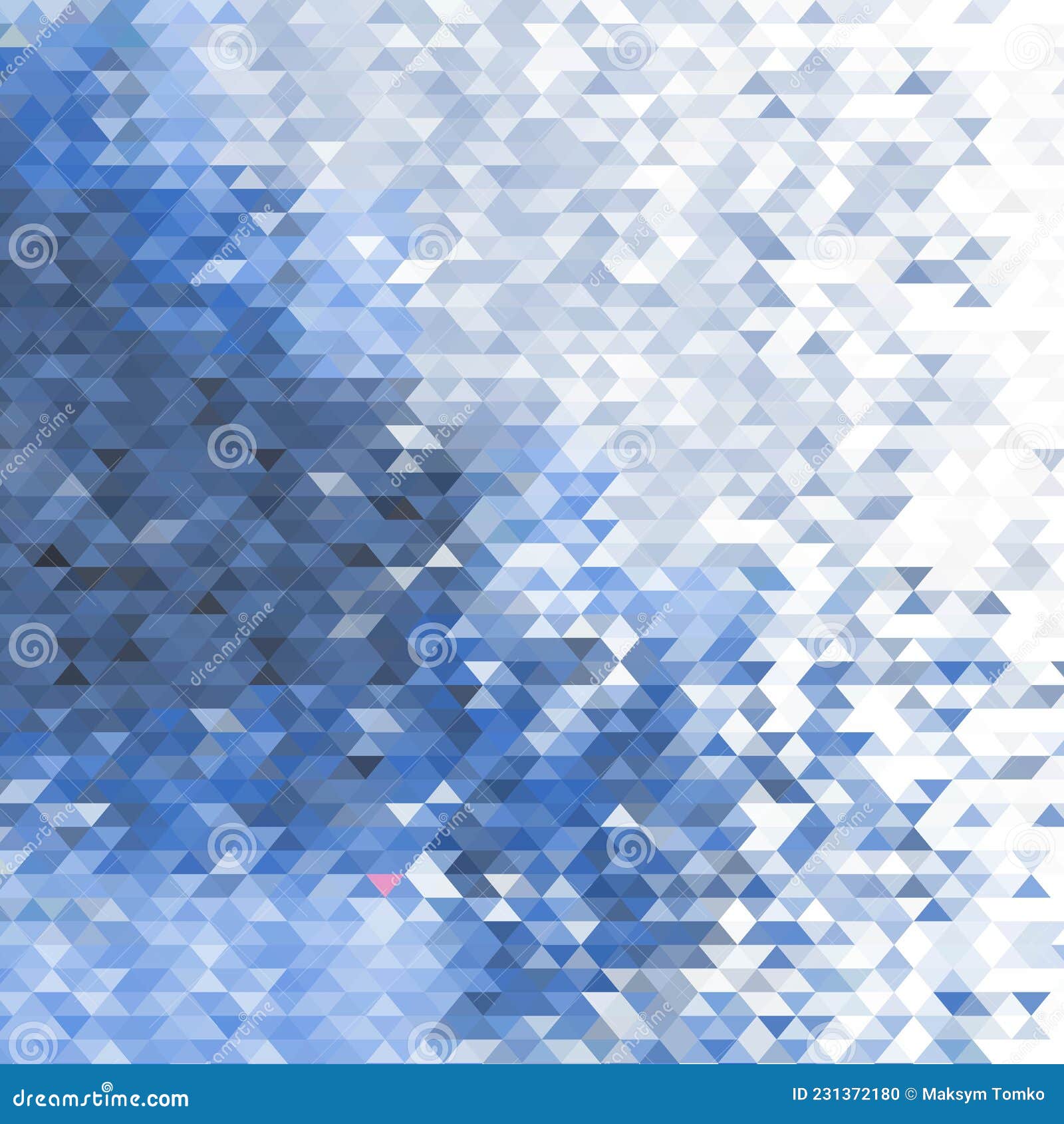 Illustration De Fond Triangle Bleu Abstrait. Eps 10 Illustration de ...
